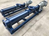 China Micro Eccentric Sludge Helical Solids Control Equipment Single Screw Pump 0.55kw for sale