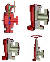 China Flanged Manifold Control Valve API 6A Needle H2 Type Adjustable Choke Valve for sale