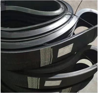 China Zwarte rubber V-gordel voor olieboorkracht eind, modderpompondelen Te koop