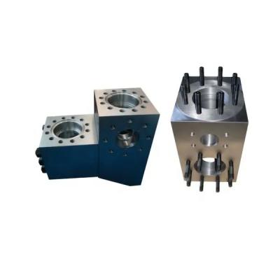 China PZ9 / PZ11 Hydraulische cilinder Fluid End Module Mud Pump Spare Parts Valve Box Te koop