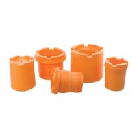 China API 5CT Tubing And Coupling 2-3 / 8-20 Inch  EU Plastic Thread Protector for sale