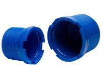 China API 5CT Tubing And Coupling 2-3 / 8-20 Inch  EU Plastic Thread Protector for sale