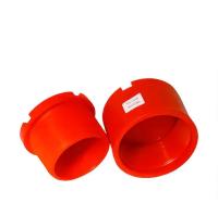 China API 5CT Tubing And Coupling 2-3 / 8-20 Inch  EU Plastic Thread Protector for sale