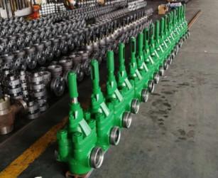 Cina API Pompa di fango parti di ricambio Valvola di cancello con connessione di fine filo e kit di riparazione in vendita