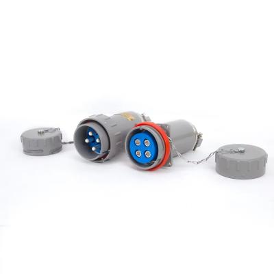 Cina Collegamento e presa a prova di esplosione 60A/YT/YZ-4 IP55 4PIN 63A 250V in vendita