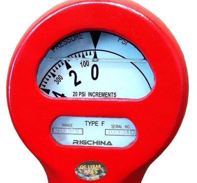 China Mud Pump Pressure Gauge Drilling Instruments 6'' Flange Type Model F Range 6000PSI for sale
