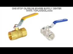 Oilfield Threaded Ball Valve / A216 WCB Oil Patch Ball Valve 2000PSI 3000PSI 5000PSI