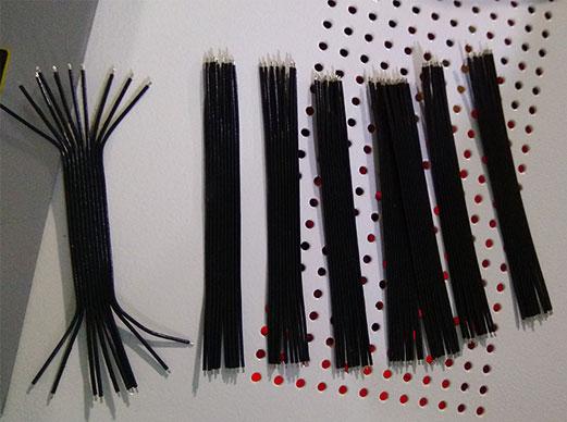 Flat Ribbon Wire Cutting And Stripping Machine Automated Wire Cutter 12 Pin