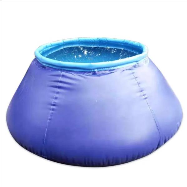 Quality PVC Onion Soft Water Bladder Tank Foldable Reusable for Agricultural Irrigation for sale