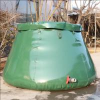 China Flexible PVC Onion Folding Water Bladder 500L-2000L Capacity with 8000N/m² Tear Resistance for Military and Emergency Applications for sale