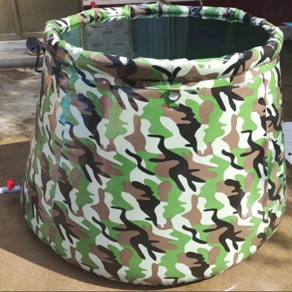 Quality Round Flexible Onion Water Storage Tank Corrosion Resistant for sale