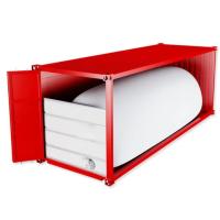 China Multi Layer Polyethylene Flexibag Container 16000-24000L for Liquid Shipping | PP/PE Disposable Design for sale