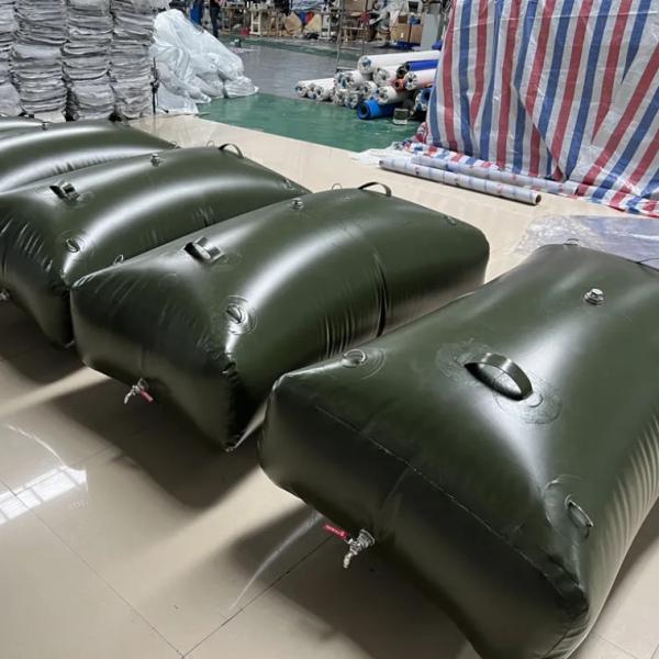 Quality PVC / TPU Coated Fabric Flexible Oil Tank For Gasoline Diesel Storage And for sale