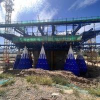 China Pre-Pressure Flexible Water Tank for Bridge Construction - High-Strength PVC, Reusable Design, 1000-5000 Gallon Capacity for sale