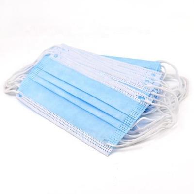 Cina Blu e bianco 3 strati della maschera eliminabile della bocca in vendita