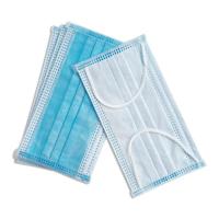 China Virus Protection 120 mm Hg Disposable Earloop Face Mask for sale