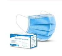 China Three Layers Colored Nonwoven Protection Fda Disposable Earloop Face Mask for sale