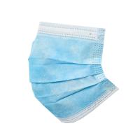 China Three Layers Colored Nonwoven Protection Fda Disposable Earloop Face Mask for sale