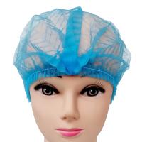 China Blue 1000 Pcs / Ctn Disposable Head Cap for sale