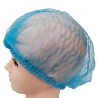 China Dustproof Place 30g Disposable Bouffant Surgical Caps for sale