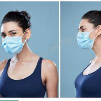 China BFE95 Disposable Comfortable Earloop Hypoallergenic Surgical Face Masks for sale