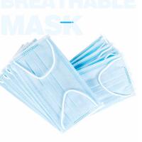China 3 Plys Protective BFE95 Disposable Earloop Face Mask for sale