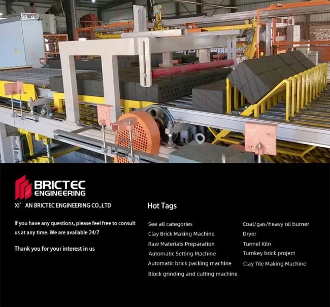 Dust-Free Brick Cutting Solution - PLC Controlled for Hollow/Solid Brick Synchronized Cutting