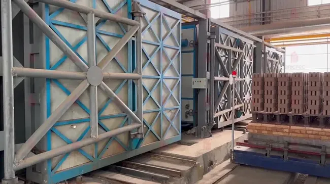 Brick Firing Shuttle Kiln Block Making Machine Brick Tunnel Kiln Fully Automatic