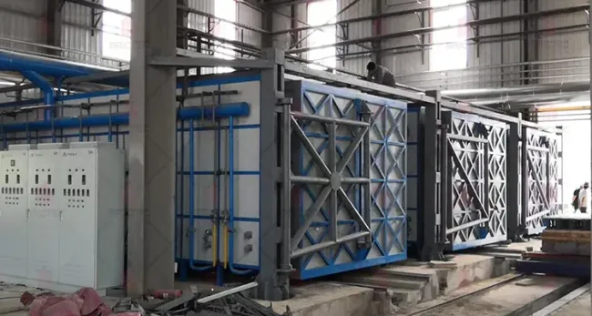 Brick Firing Shuttle Kiln Block Making Machine Brick Tunnel Kiln Fully Automatic