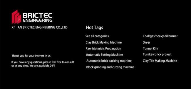 Complete clay brick production line overview