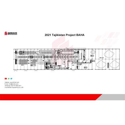中国 BRICTECタジキスタンプロジェクト設計デモ 2021年に実施されたBAHAプロジェクト 販売のため