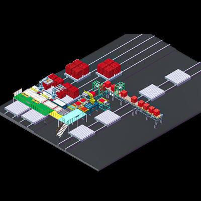 China Customizable Robot Palletizer Machine for Your Unique Palletizing Requirements for sale