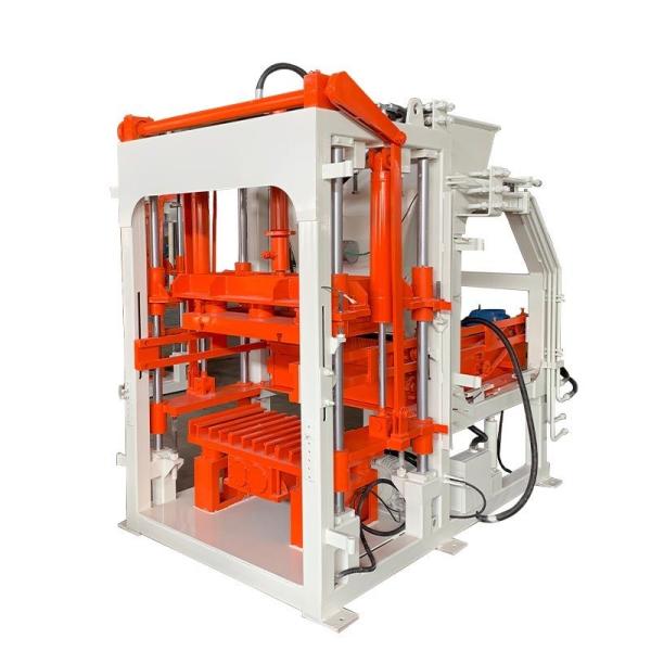 Quality Electrical 8pcs/Time Brick Manufacturing Machine BRICTEC Concrete Bricks Making for sale