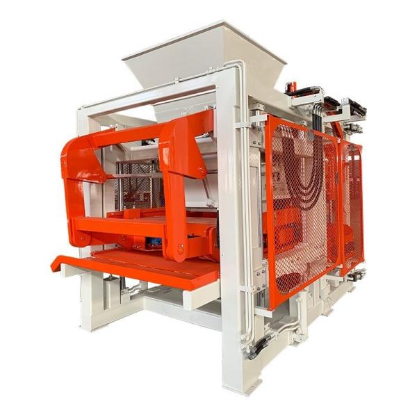 Quality Electrical 8pcs/Time Brick Manufacturing Machine BRICTEC Concrete Bricks Making for sale
