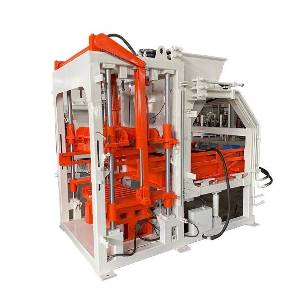 Quality Electrical 8pcs/Time Brick Manufacturing Machine BRICTEC Concrete Bricks Making for sale