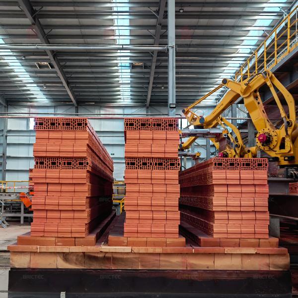 Quality Steel Automated Unloading and Packing for Customizable Clay Brick Making Process for sale
