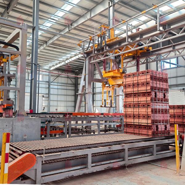 Quality Steel Automated Unloading and Packing for Customizable Clay Brick Making Process for sale