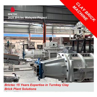 China Industrial Vacuum Extruder for Hollow Bricks High Density Clay Brick Making Machine for sale