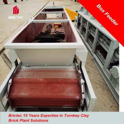 China BRICTEC Box Feeder Brick Machine voor de productie van steen met een hoog rendement Te koop