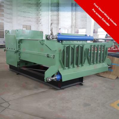 China Front Stencil Mixing Extruder Pre-screen Extruder Block Making Machine for sale