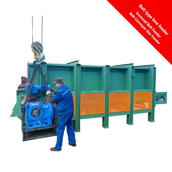 Quality High Capacity Belt Type Box Feeder with Adjustable Speed for Brick Making Plant for sale