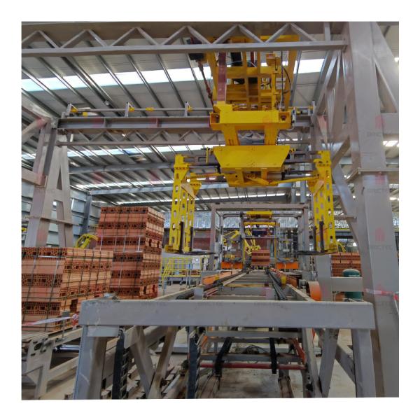 Quality High-Speed Brick Packaging Line -Moisture-Proof Film Wrapping for sale