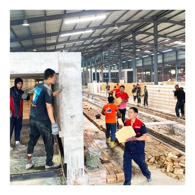 China Custom Decorative Brick Project - Brictec Malaysia Facility with Automated Glazing System for sale