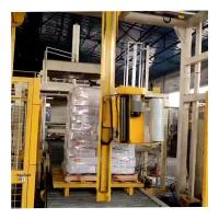China Fully Automatic PLC Control Stretch Wrap Packing Machine for High Efficiency Brick Packaging for sale