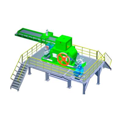 China Brick Crushing Machine Super Fine Roller Crusher For Brick Processing Part for sale