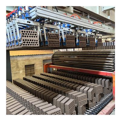 China Brick Making Machinery Clay Fired Brick Chain-Board Rapid Drying Equipment for sale