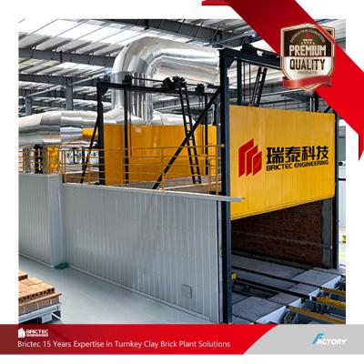 China Brictec Double-Stack Firing Process with PLC Control Fully Automatic in Zhejiang Lvzhan Project for sale
