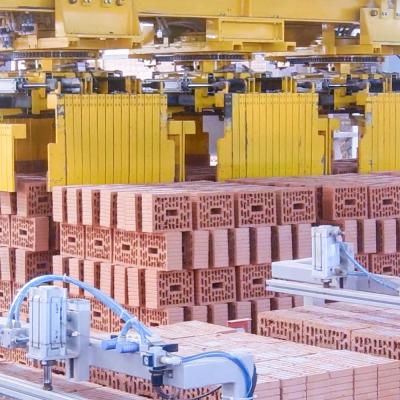 China Fully-Automatic Multi-Head Brick Packing Machine for High Output and Low Maintenance Brick Production for sale