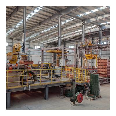 China Automated Clay Brick Stacking and Packaging System with One-Touch Brick Type Switching and Simple Operation for sale
