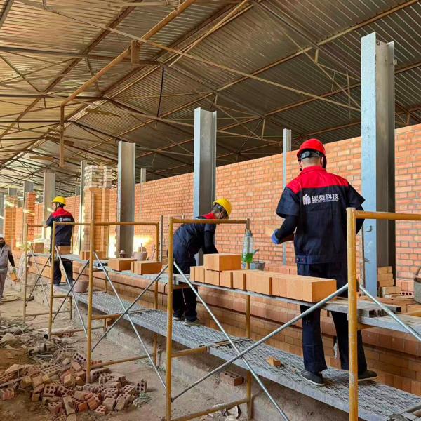 Quality Brictec Clay Brick Production Line Project Showcase in Iraq From A to Z for sale
